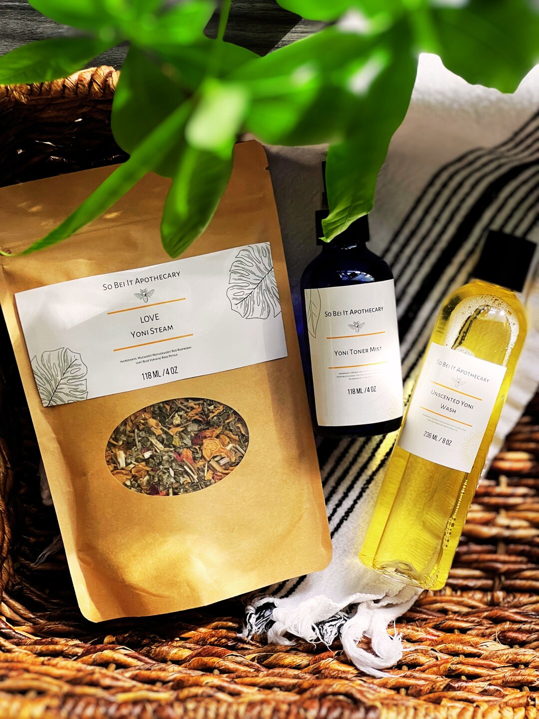 Herbal Yoni Steam Bundle Self Care Ritual for Feminine Wellness ...