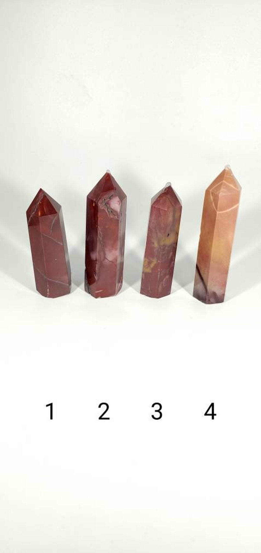 Mookaite Red Mookaite Points Metaphysical Home Decor Small - Etsy