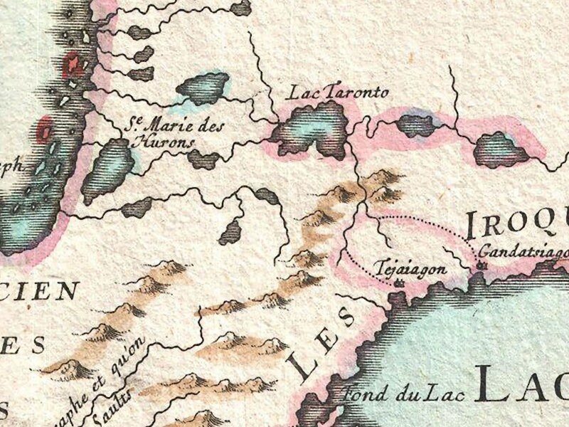 1755 Mapa de los Grandes Lagos Mapa imprimible de los - Etsy España