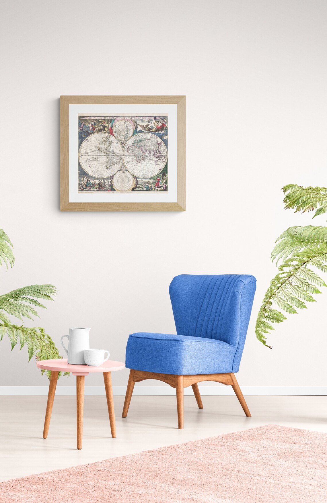 1685 Map of the World Printable Vintage World Map - Etsy