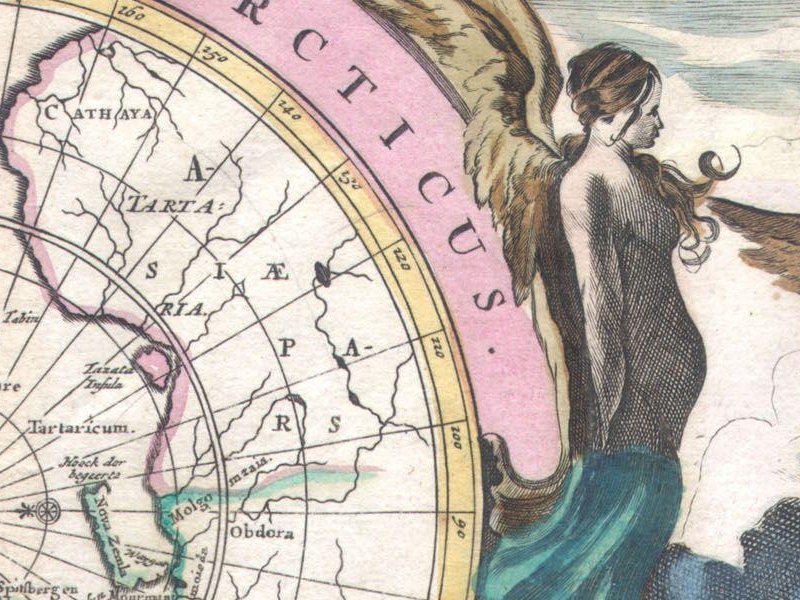 1685 Map of the World Printable Vintage World Map | Etsy