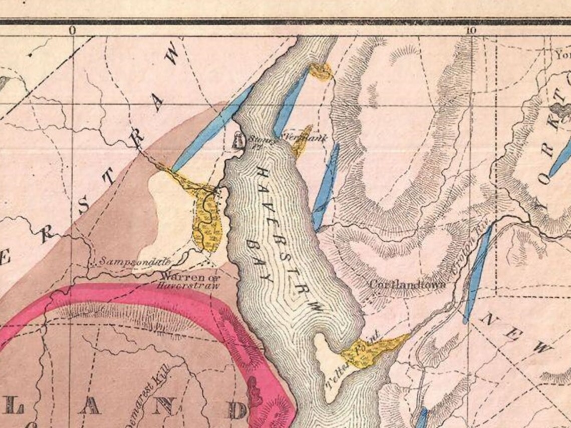1842 Map of Long Island & Staten Island New York Printable - Etsy