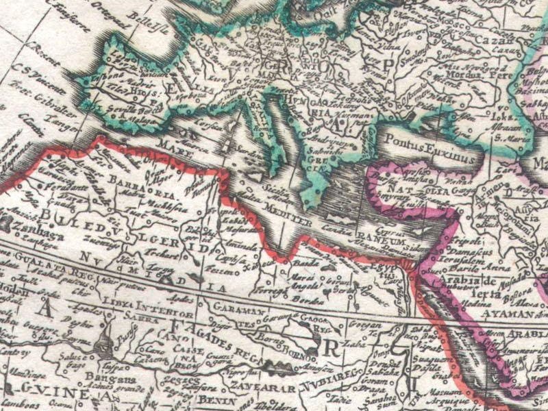 1685 Map of the World Printable Vintage World Map - Etsy