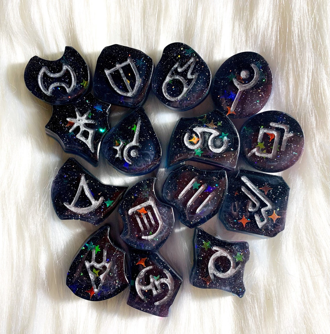 Eorzean Night FFXIV Job Stones - Etsy