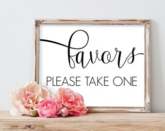Favors please take | Etsy