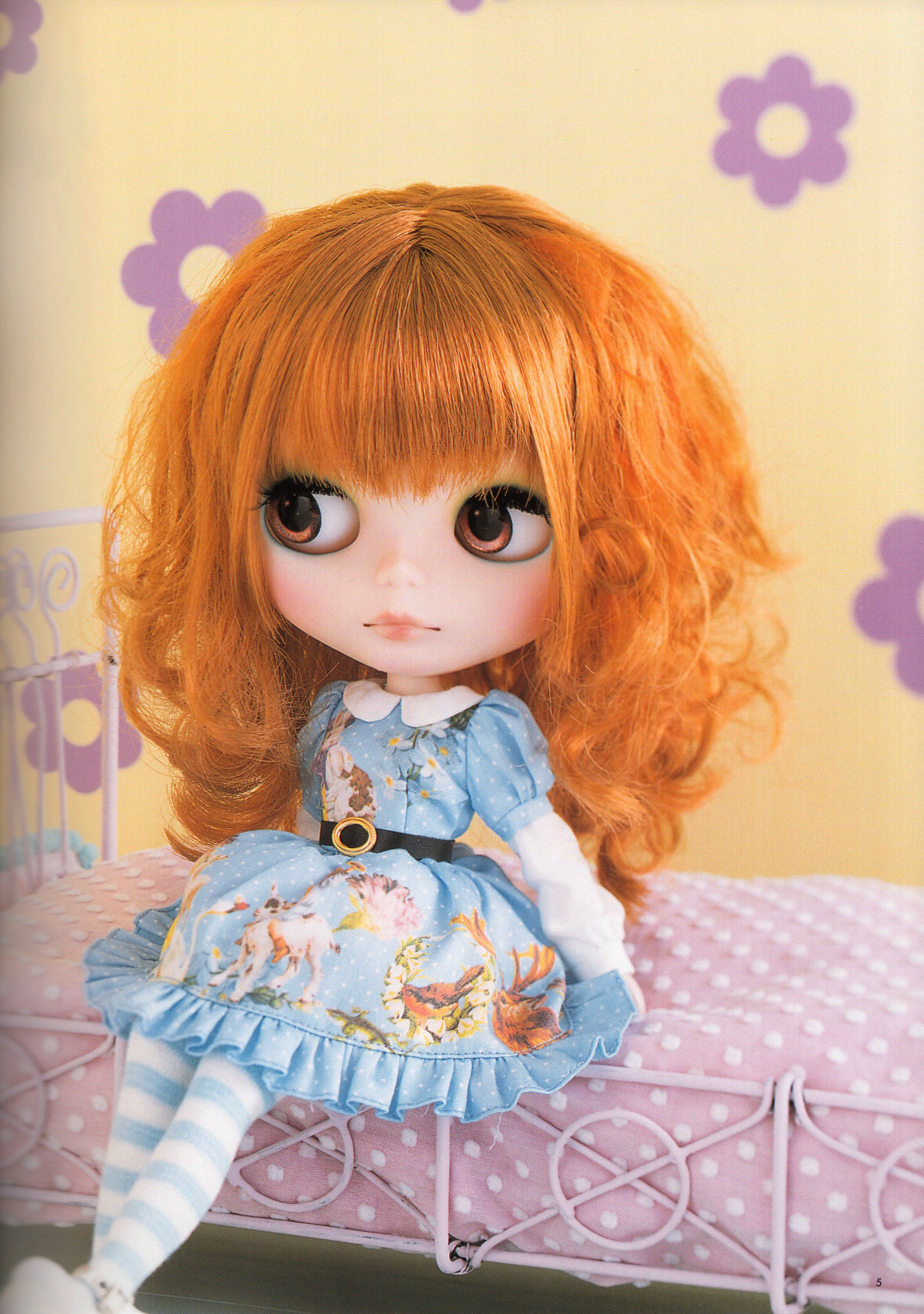 Pattern Dress Blythe Doll 3 Pieces Pattern Outfit 6 Pieces Etsy