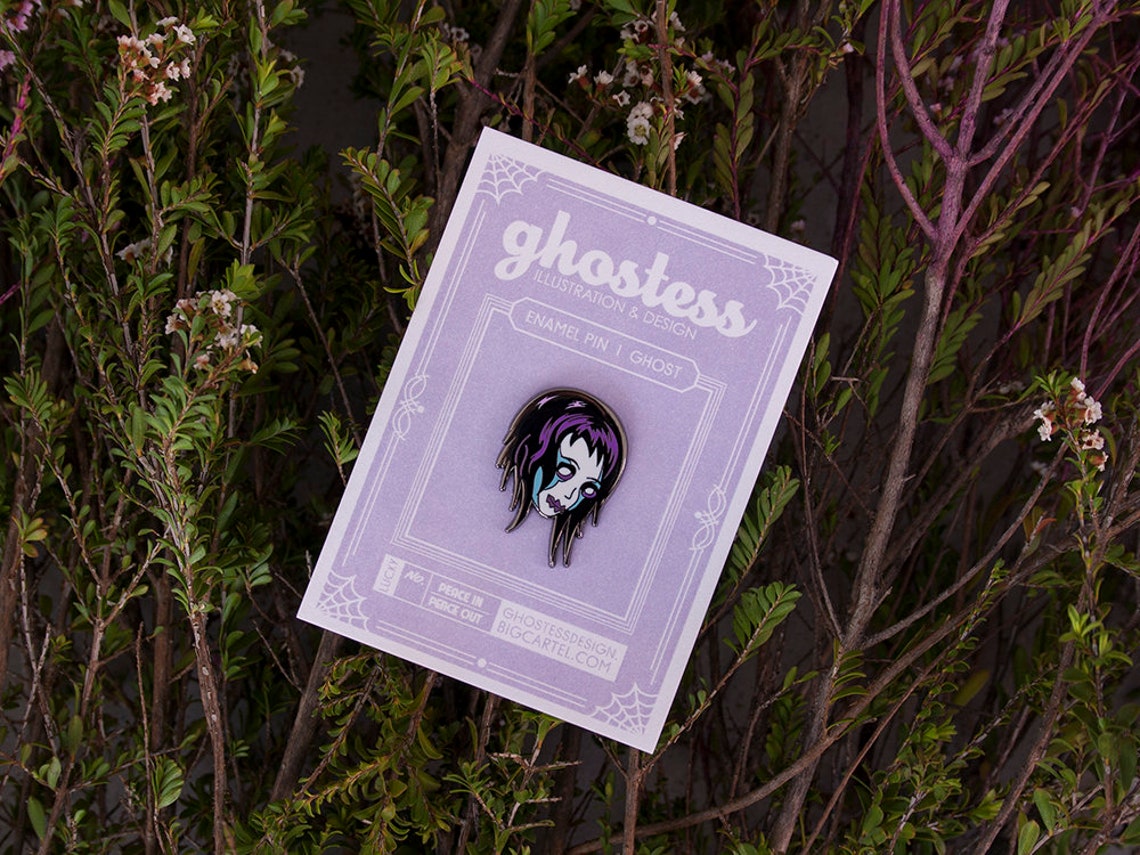 Enamel Pin Ghost - Etsy Canada