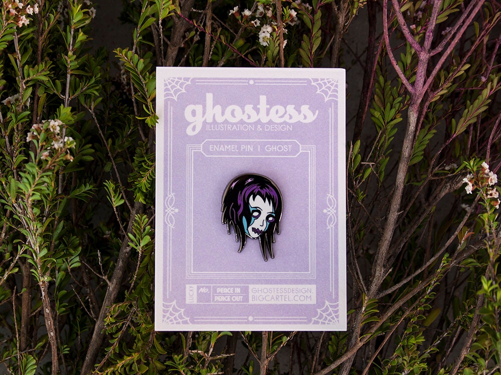 Enamel Pin Ghost - Etsy Canada
