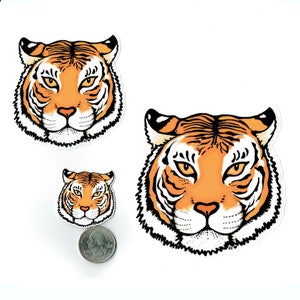 Tiger Sticker - Etsy