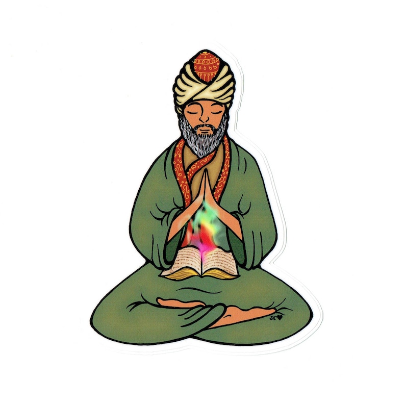 Rumi Sticker - Etsy
