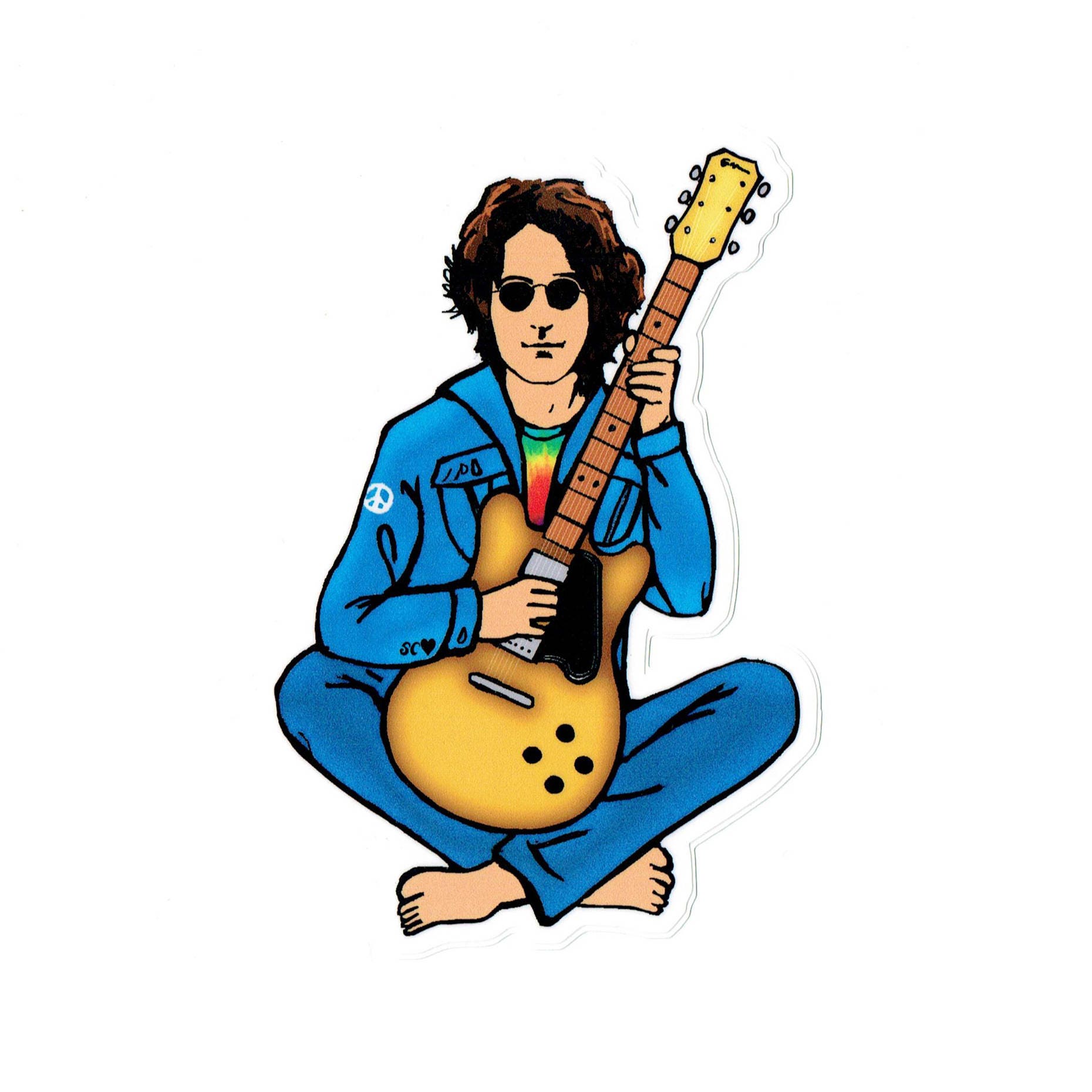 Lennon Sticker - Etsy