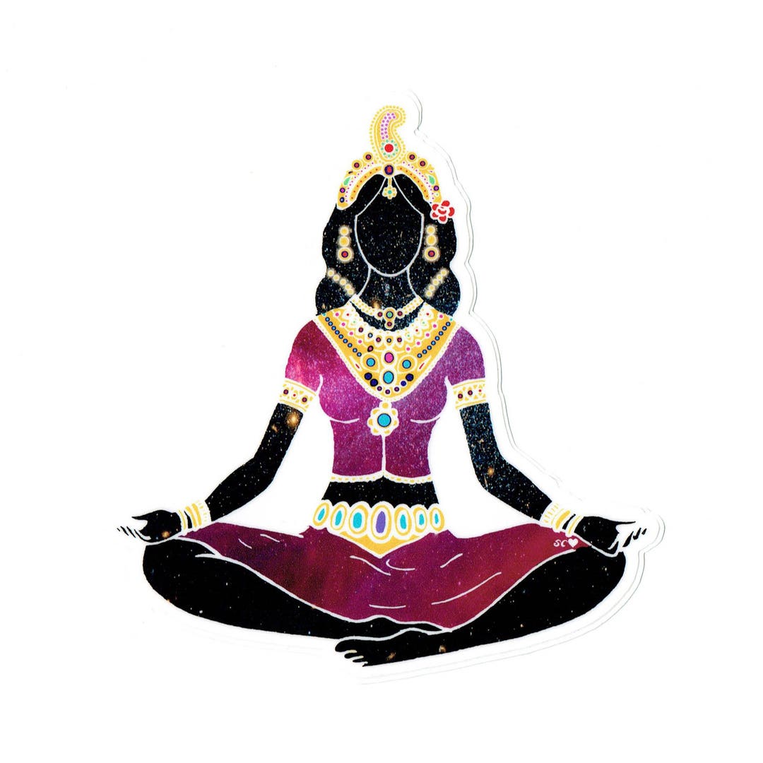 Cosmic Radha Sticker - Etsy