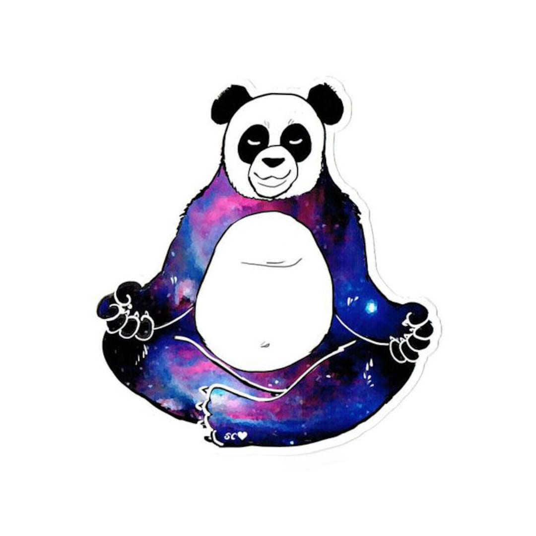 Panda Sticker - Etsy