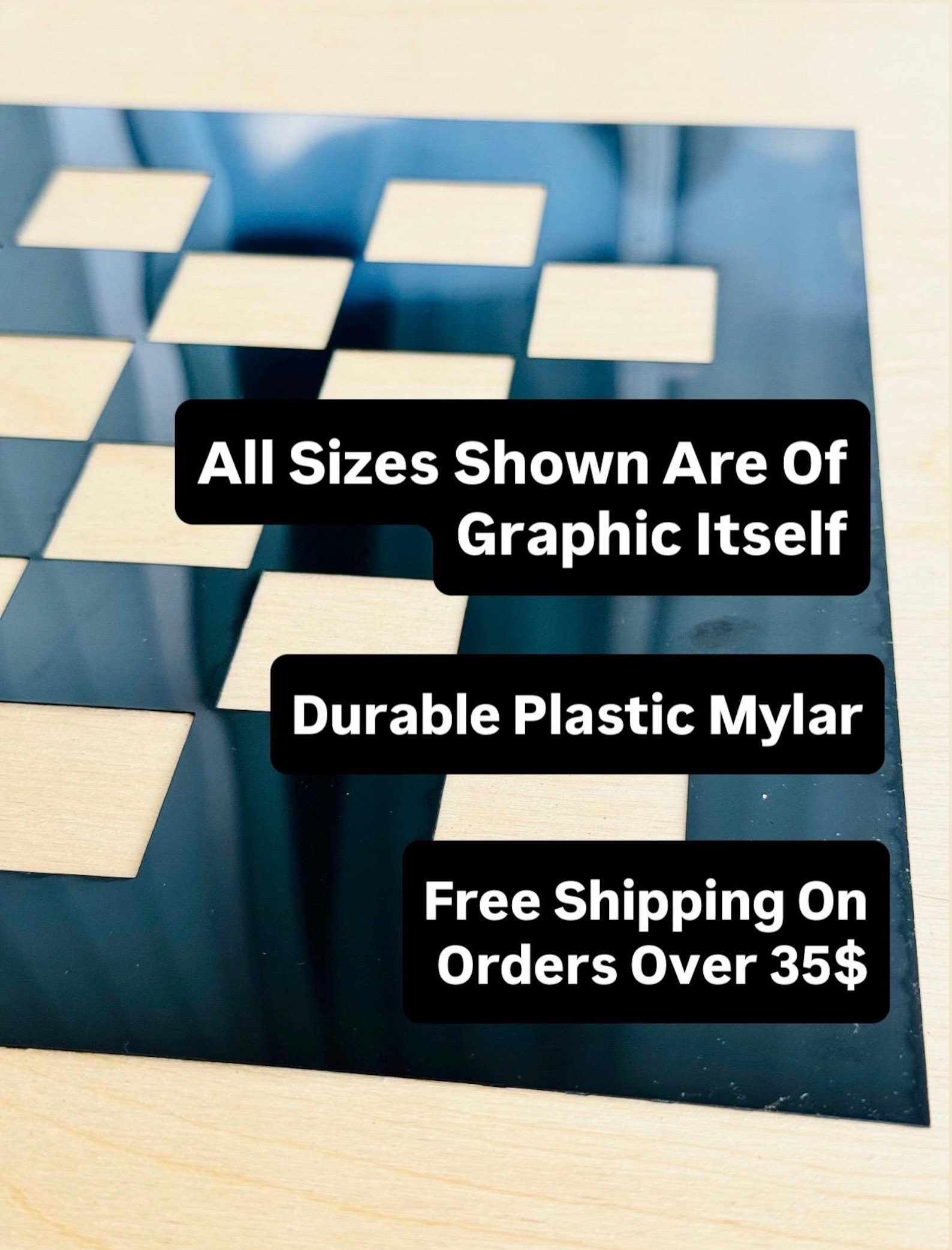Sri Yantra Sacred Geometry Mylar Plastic Stencil for Crafts/ Bleaching ...