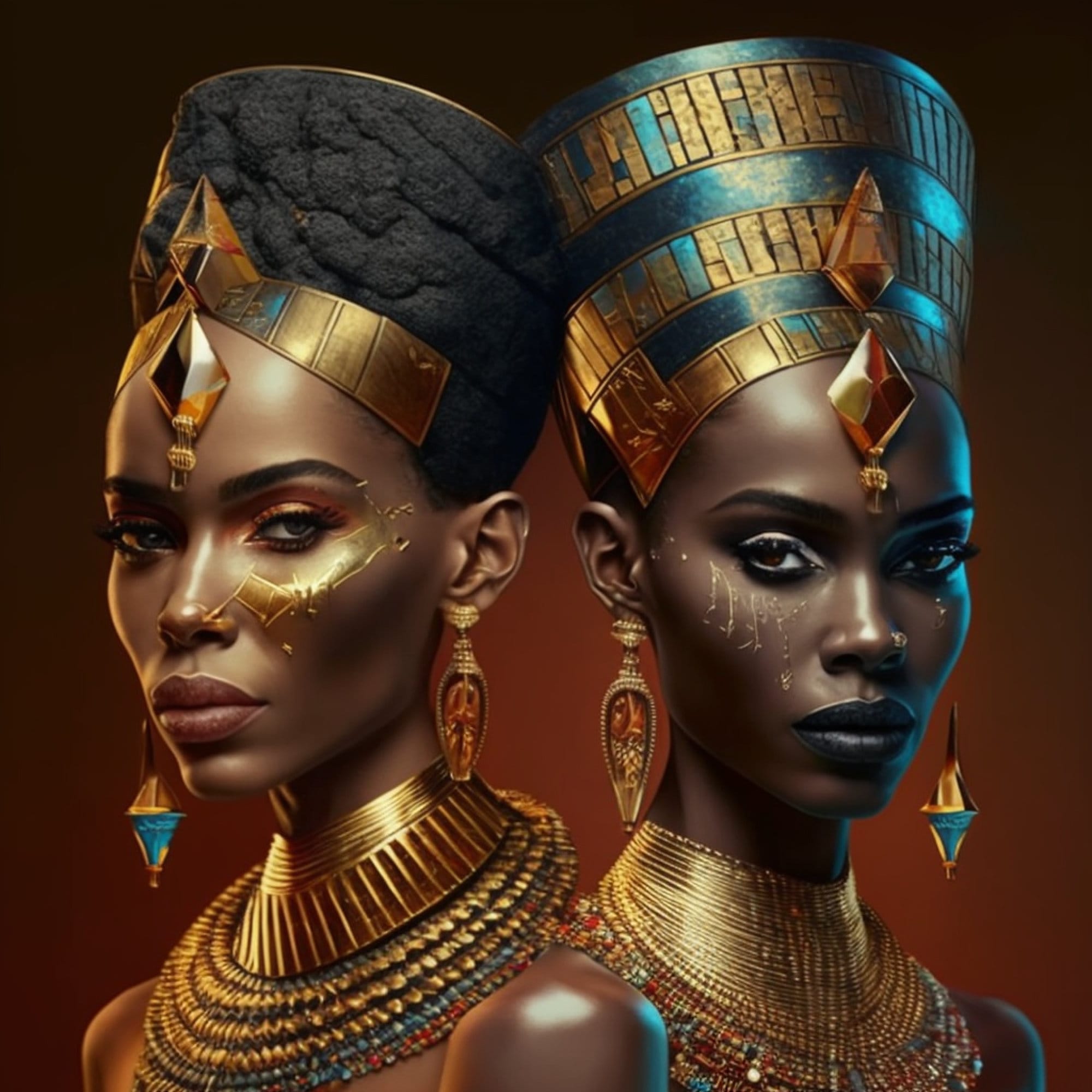 Ancient Egyptian Queen Art