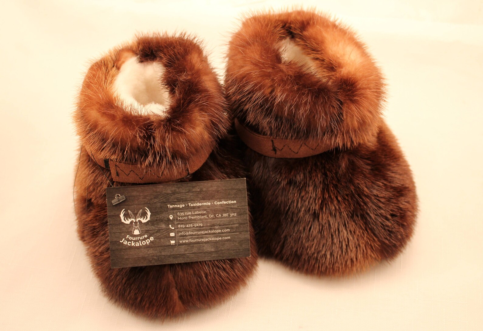 Baby boots/slippers real beaver fur slippers with wool indoor | Etsy