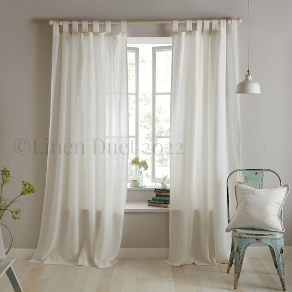 Long Curtains - Etsy