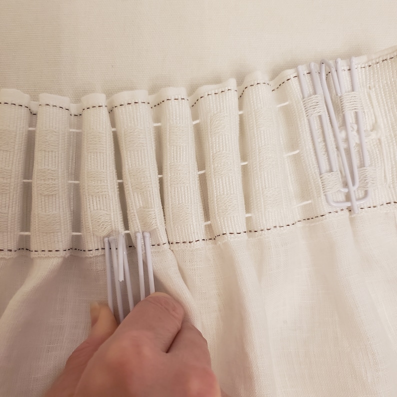 Stainless Steel Curtain Pleater Tape Hooks Drapery Hooks - Etsy