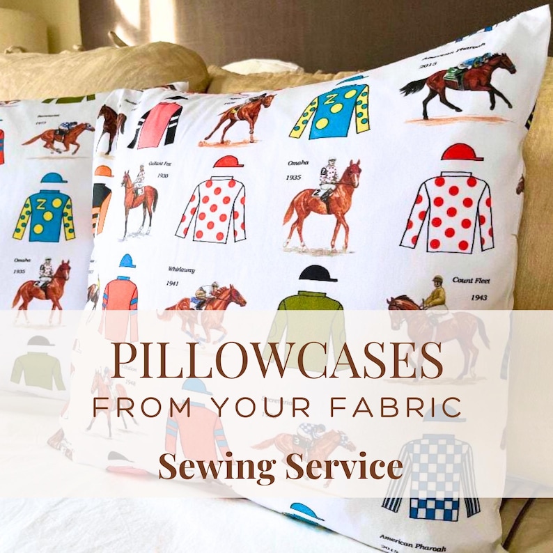 Custom Pillow Covers From Your Fabric, Handmade Bedding, Pillowcases ...