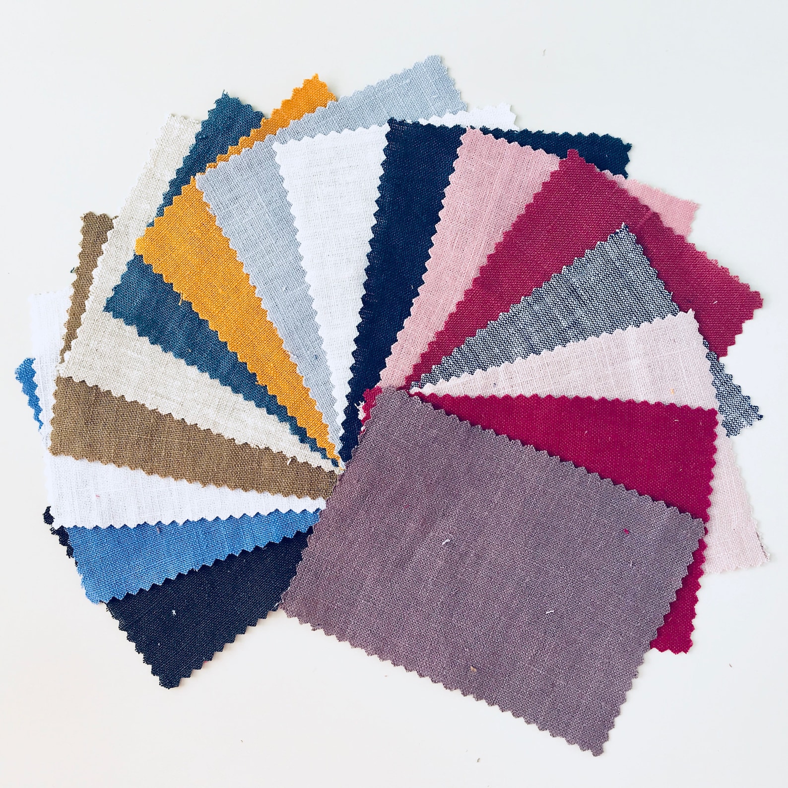 Fabric Samples- Linen Fabric Samples - Fabric - Linen Fabric - Linen ...