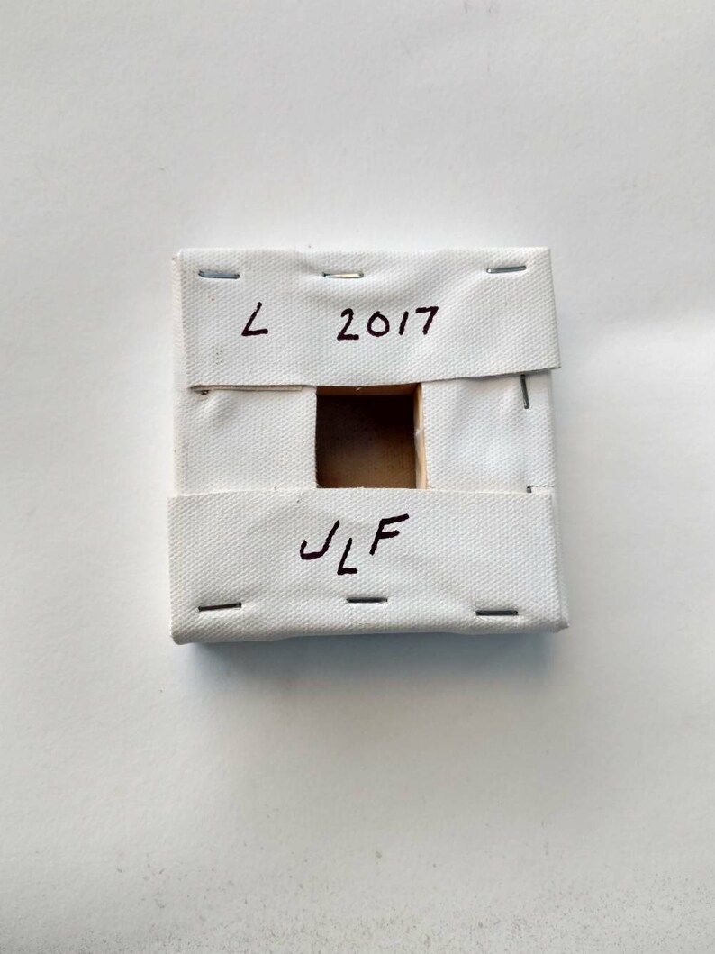 The Letter L an Original Acrylic Painting on Canvas by JLF. - Etsy