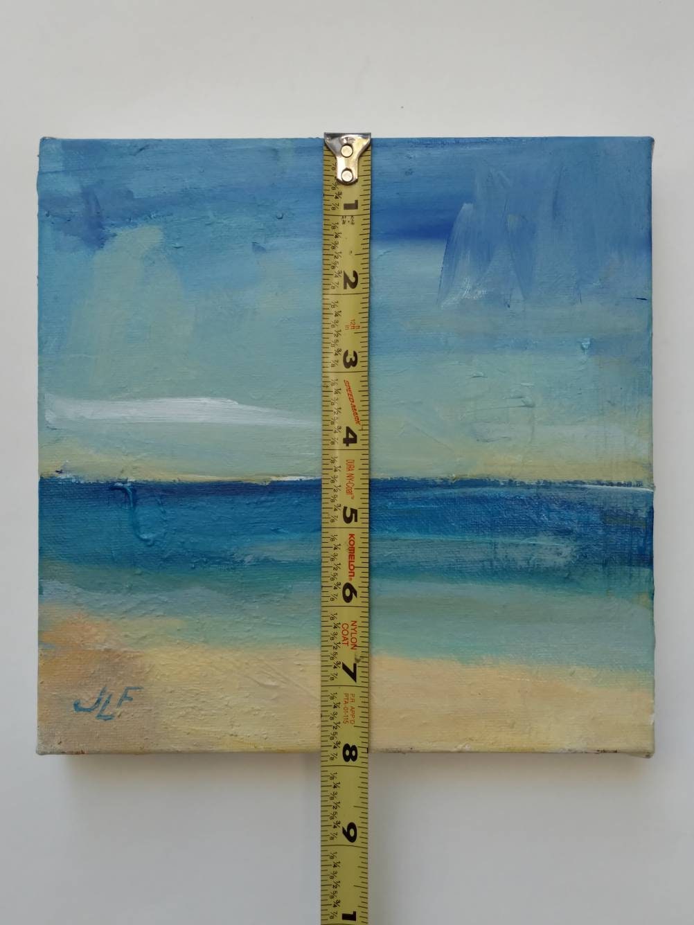 This is "reductionist Seascape" an Original Acrylic Painting on Canvas ...