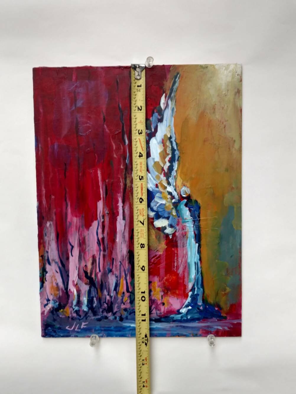This is watchful Angel an Original Acrylic Painting on Panelboard by ...