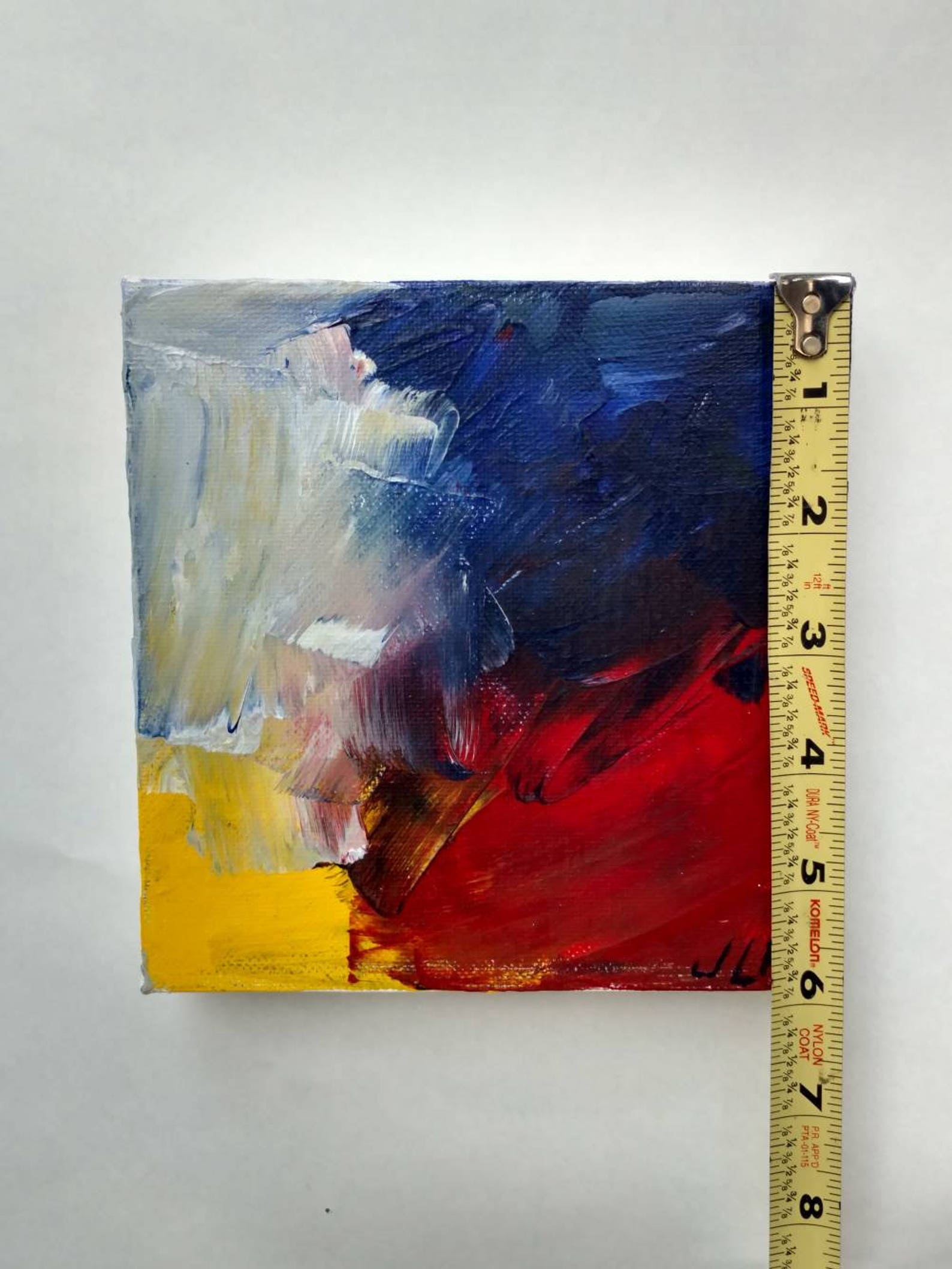 Into the Wind an Original Abstract Acrylic Painting on Canvas - Etsy