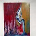 This is watchful Angel an Original Acrylic Painting on Panelboard by ...