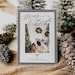Customizable Modern Christmas Card Template | Minimalist Photo Holiday ...