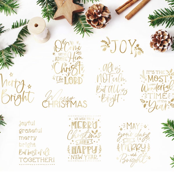 Christmas Wall Word Art - Etsy