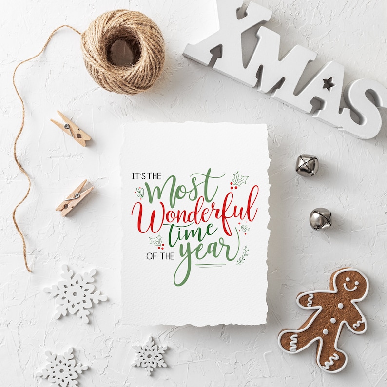 Gold Christmas Overlays Holiday Word Art Overlays for - Etsy