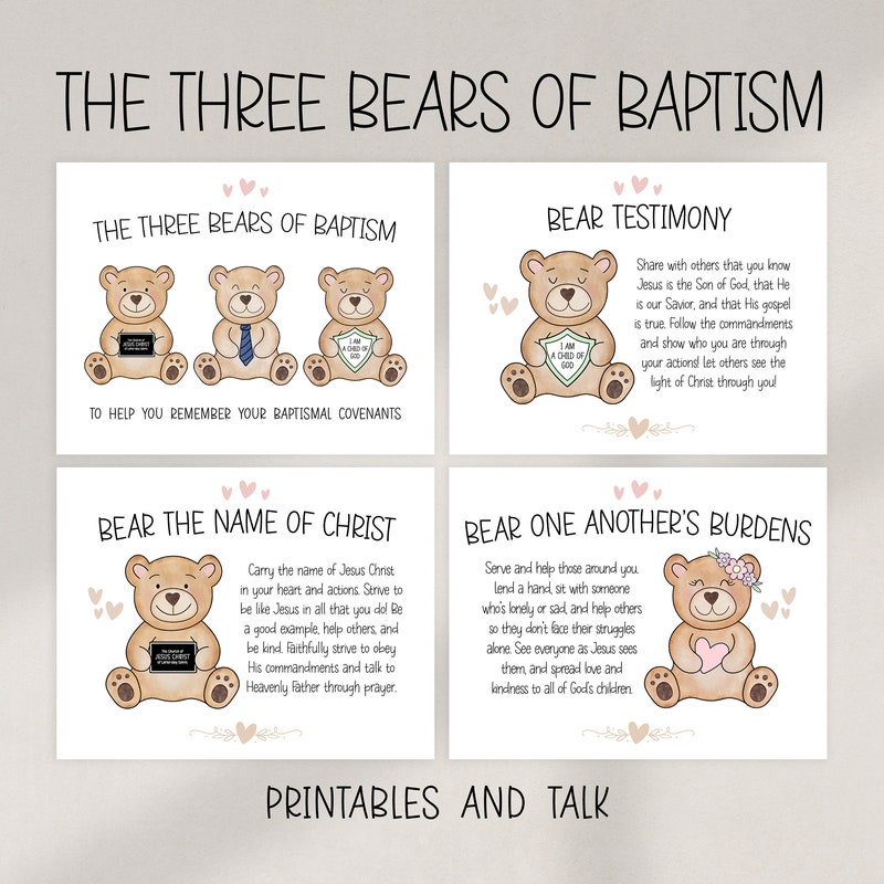 Baptism Art Printable - Etsy