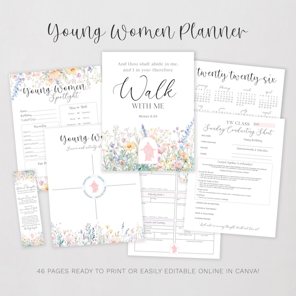 Printable Planner Christ - Etsy