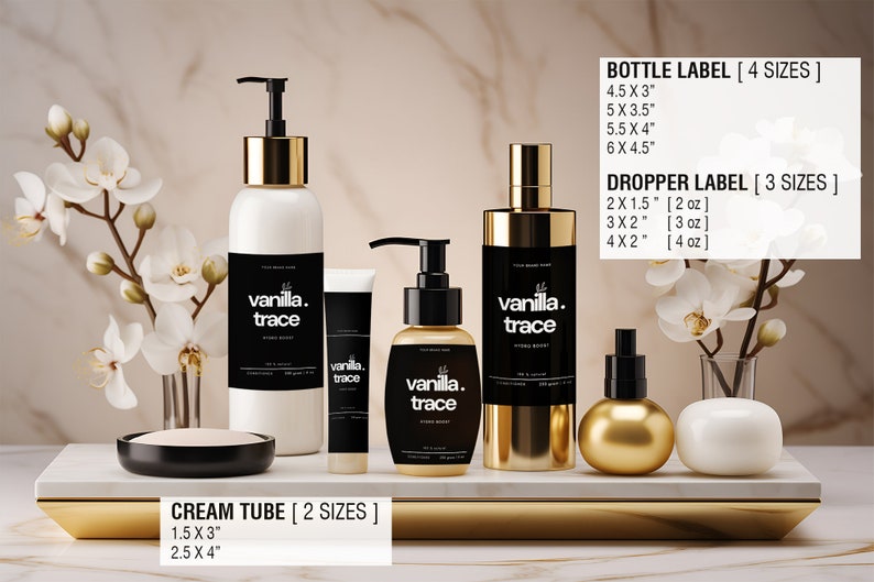 Editable Body Product Labels DIY Cosmetic Labels Editable - Etsy