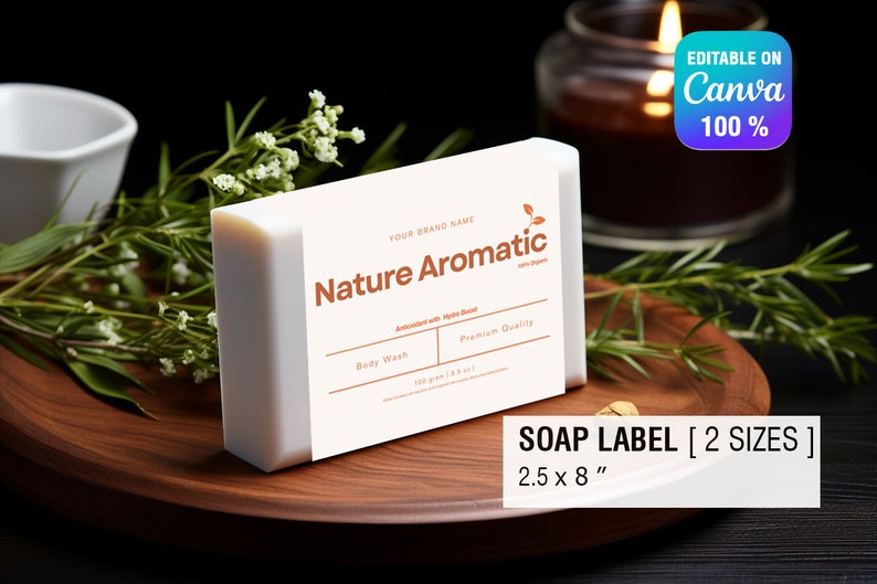 Editable Body Product Labels, DIY Cosmetic Labels, Editable Bundle ...