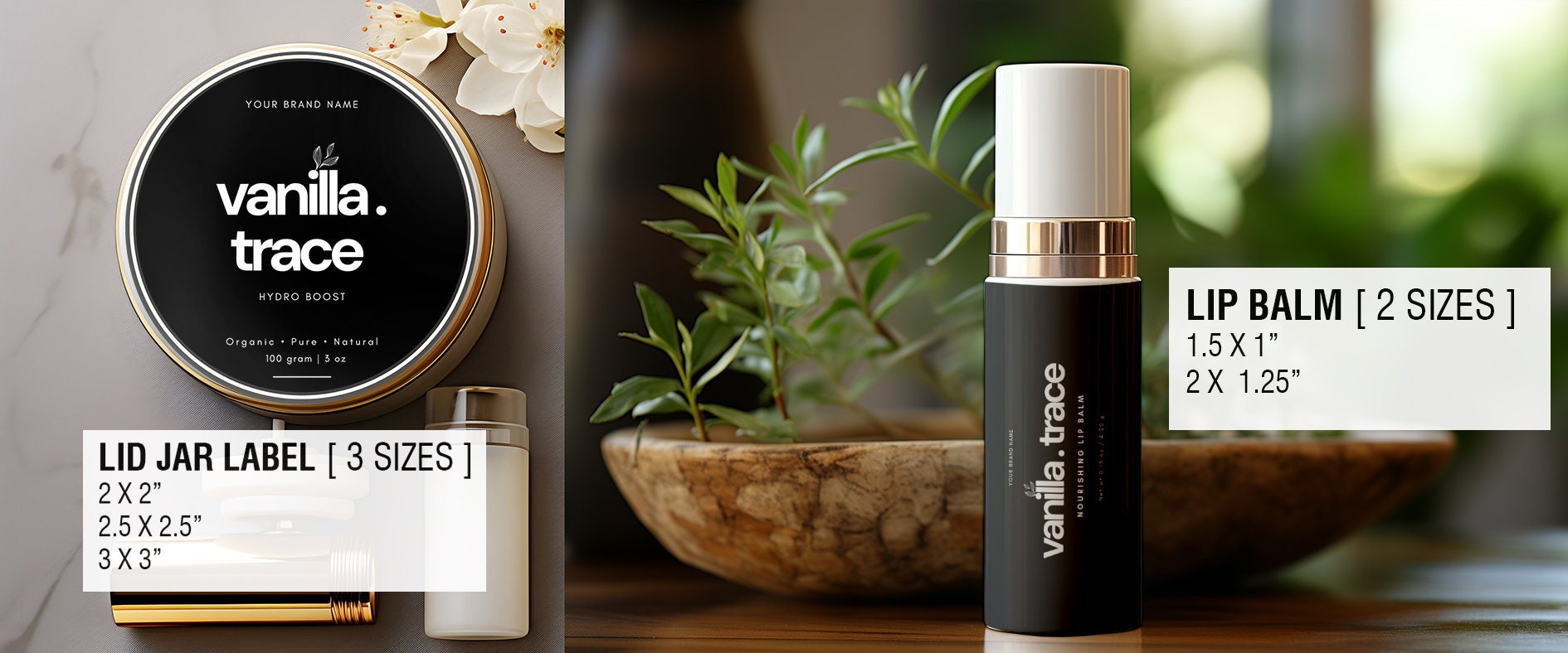 Editable Body Product Labels DIY Cosmetic Labels Editable - Etsy