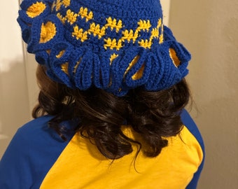 Sigma Gamma Rho Ruffle Hat - Etsy