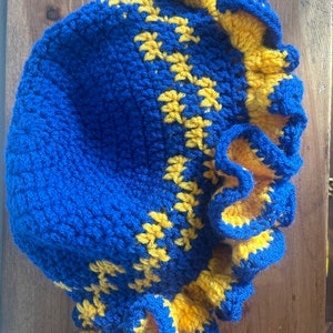 Greek Super Ruffle Hat - Etsy