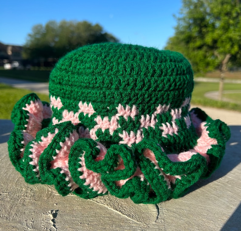 Alpha Kappa Alpha Super Ruffle Hat - Etsy