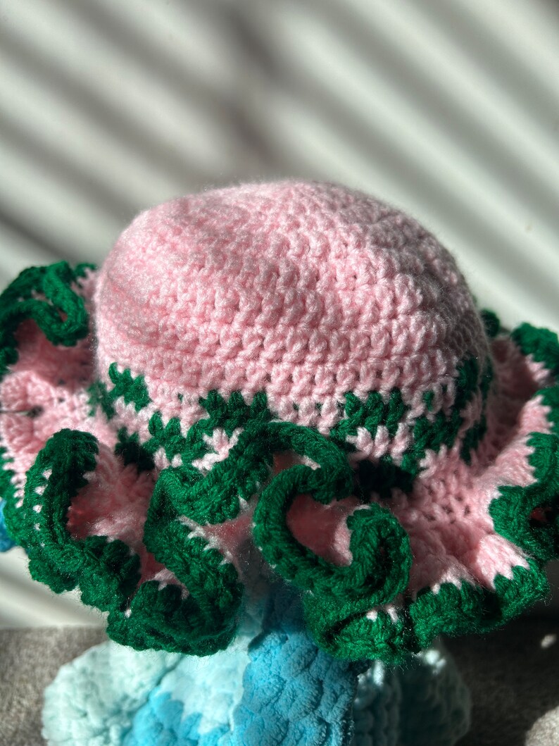 Greek Super Ruffle Hat - Etsy