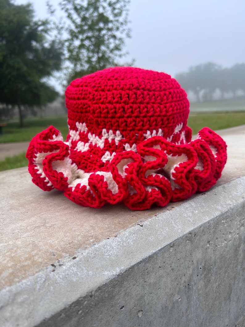 Greek Super Ruffle Hat - Etsy