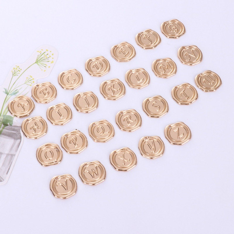 Bulk 1set for 26 Letter Charmround Initial Charmsuppercase - Etsy