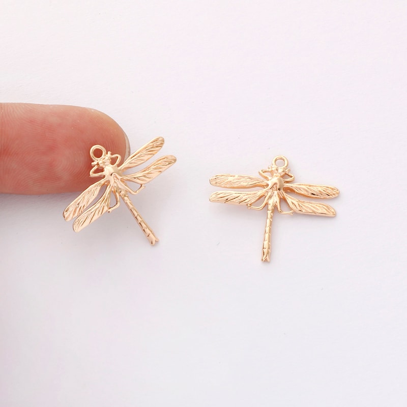Dragonfly Charms - Etsy