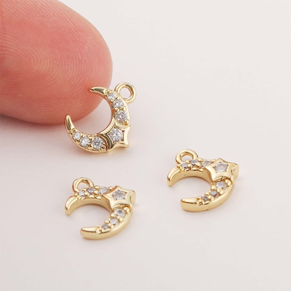 Gold Initial Charm - Etsy