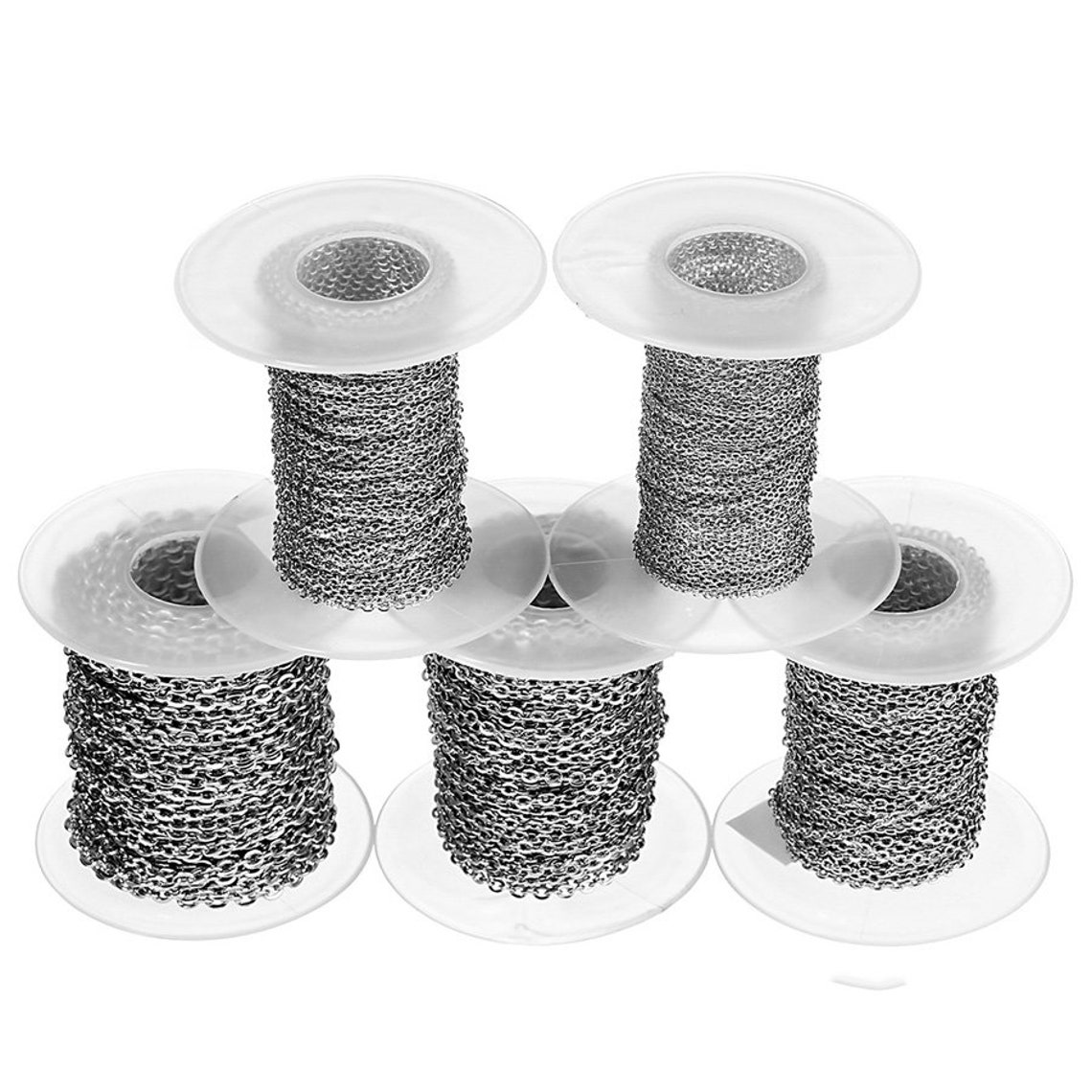10 Yards/volume. 1.5MM/2MM/2.5MM/3MM Solid Stainless Steel Chain ...