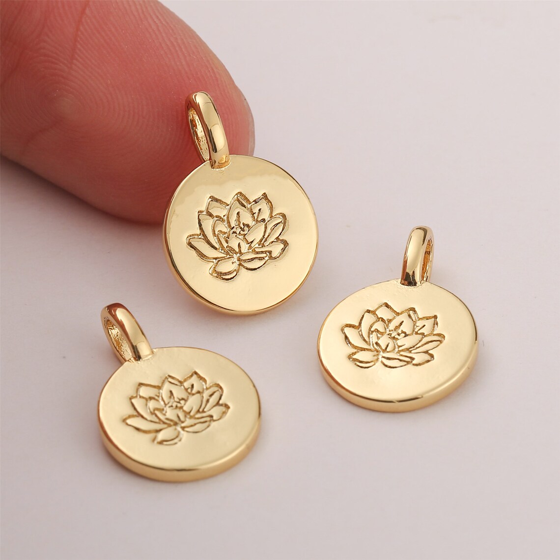 6pcs Níquel libre calidad real chapado en oro negro flor - Etsy España