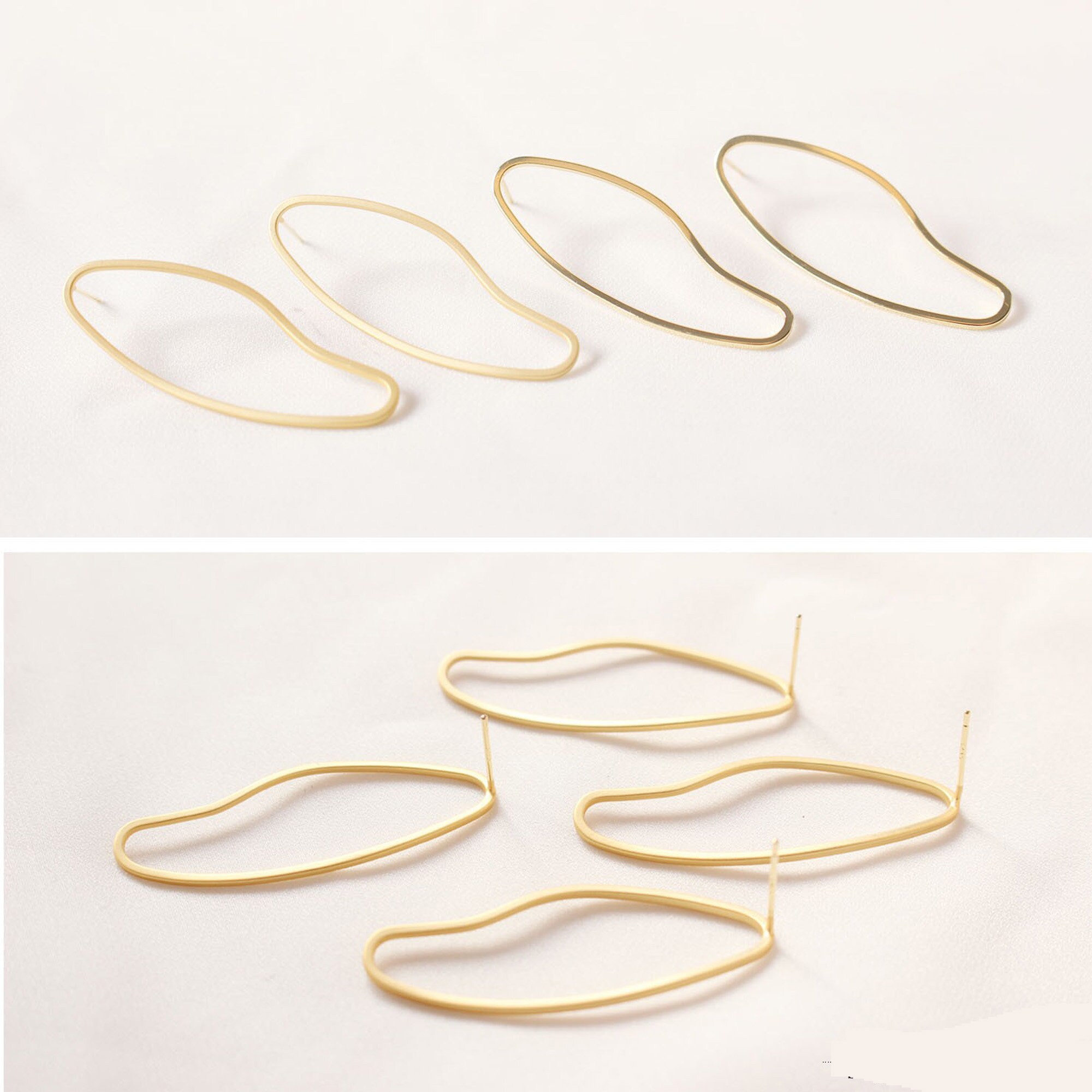 6pc Simple Round Earring,geometry,circle Earrings, Supplies,minimalist ...