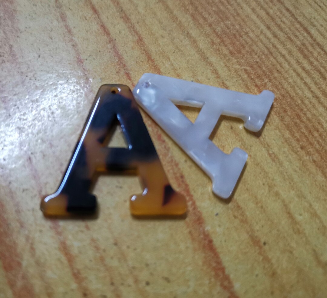 26pcs Acetic Acid Letters Letter Pendant, Acetate Letters, Jewelry ...