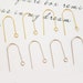 10pcs Simple Earrings,long Ear Wire, Stick Bar Earring,earrings ...